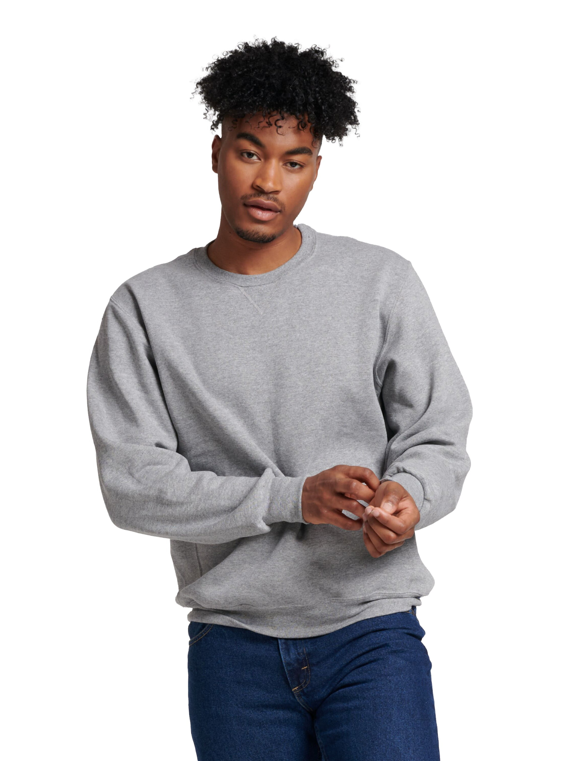 Russell Athletic Men's Dri-Power Fleece Sweatshirt, Moisture-Wicking ...
