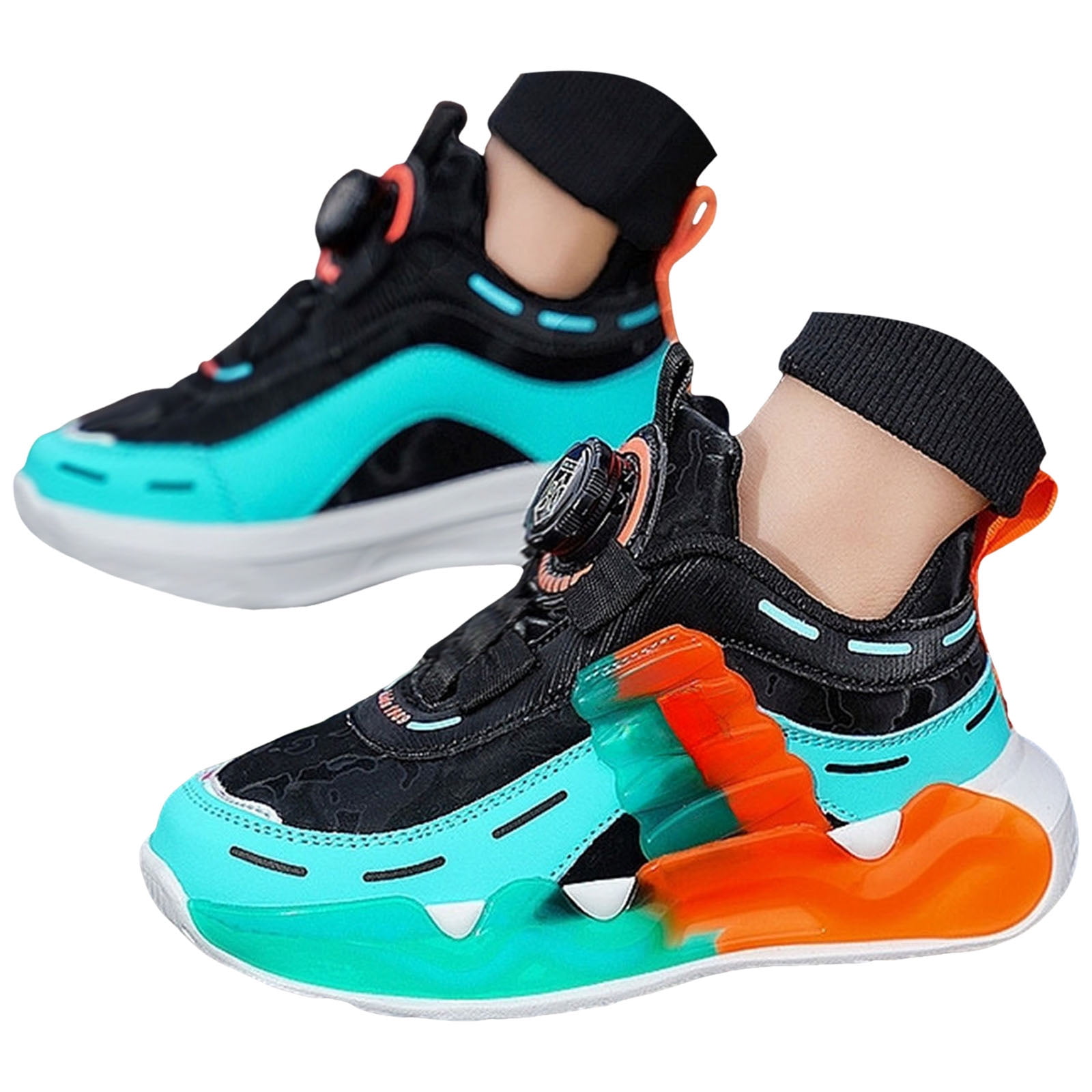 Drie Boys Hiking Shoes Kids Sneakers for Boys Running Shoes Lightweight ...