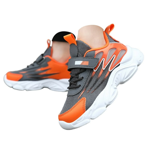 Drie Boys Tennis Shoes Boys Girls Kids' Sneakers Knitted Mesh Sports ...