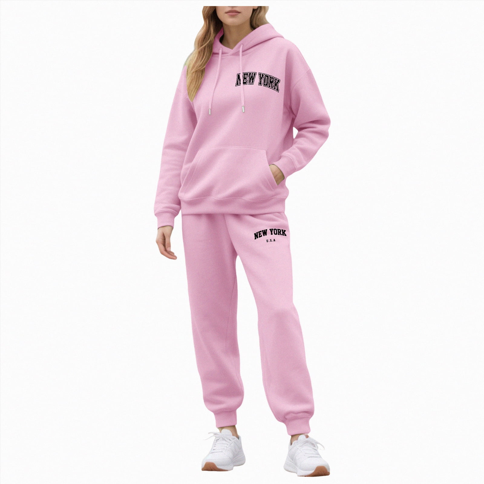 Drie Cozy Sets for Women Clothing Sweats Sets for Women Comfy Hoodie ...