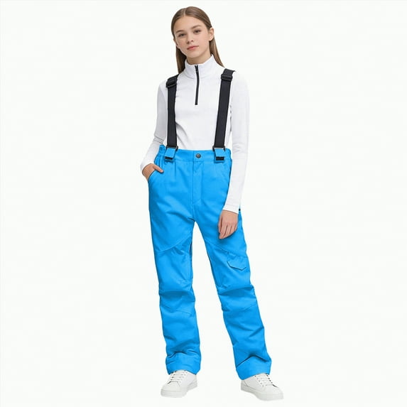 Drie Ki'ds Ski Bib Ki'ds Squall Waterproof Insulated Iron Knee Snow ...