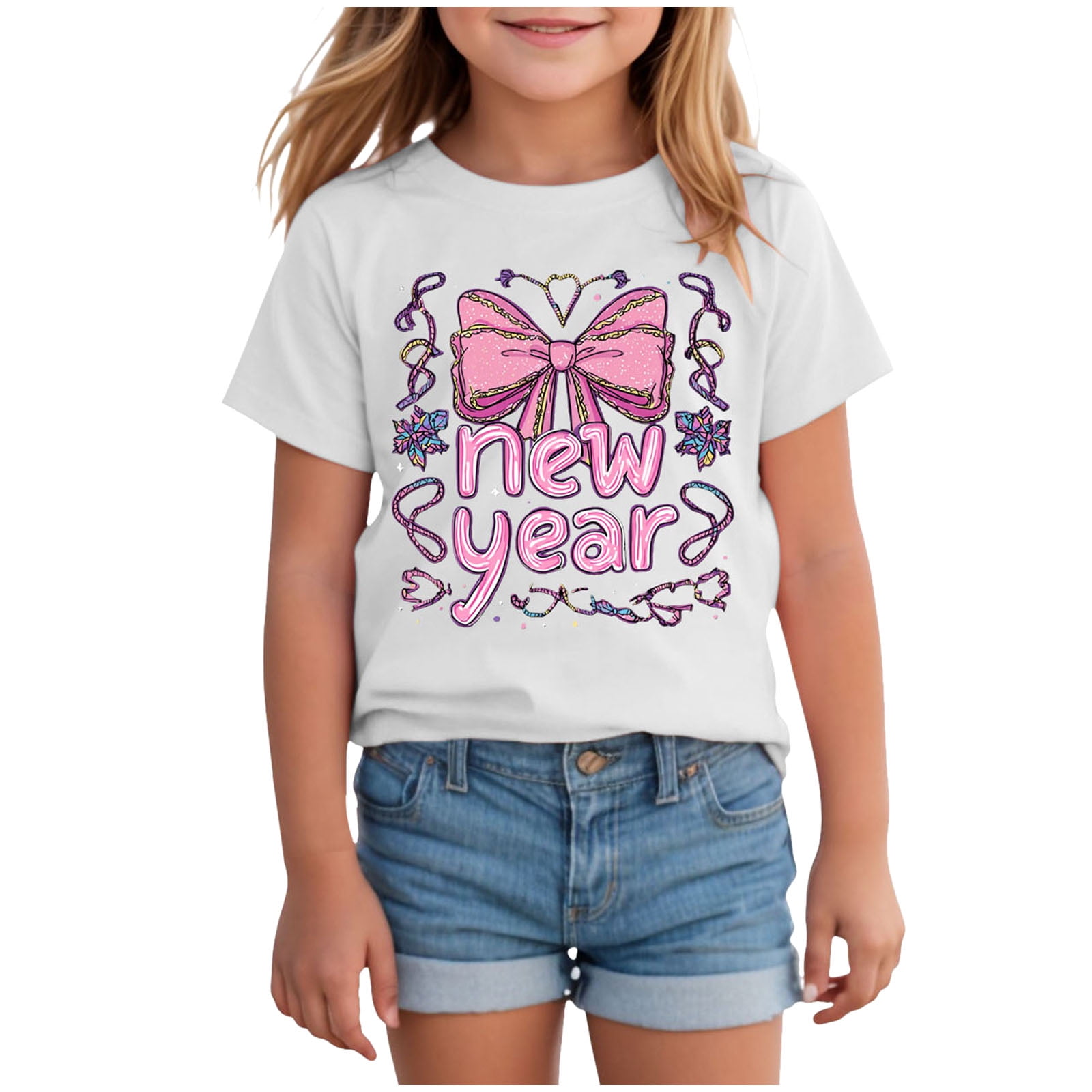 Drie New Years Tshirt Happy New Years 2026 Boys or Girls Shirt Sleeve ...