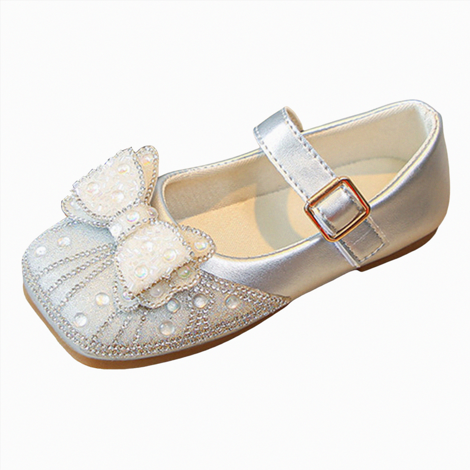 Drie Princess Dress Up Shoes Girls Sparkle Princess Dress Shoes Bow ...