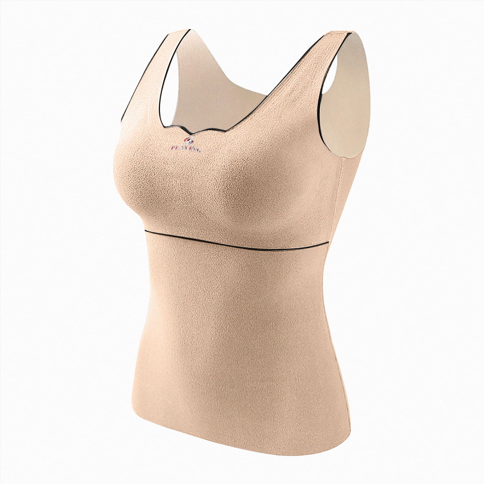Drie Women'S Thermal Tank Top Vest Thickened Warm Tank Top with Shelf ...