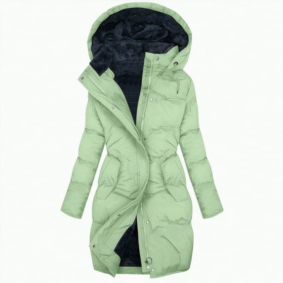 Drie Women Winter Coats Women's Winter Coat Long Waterproof Parka ...