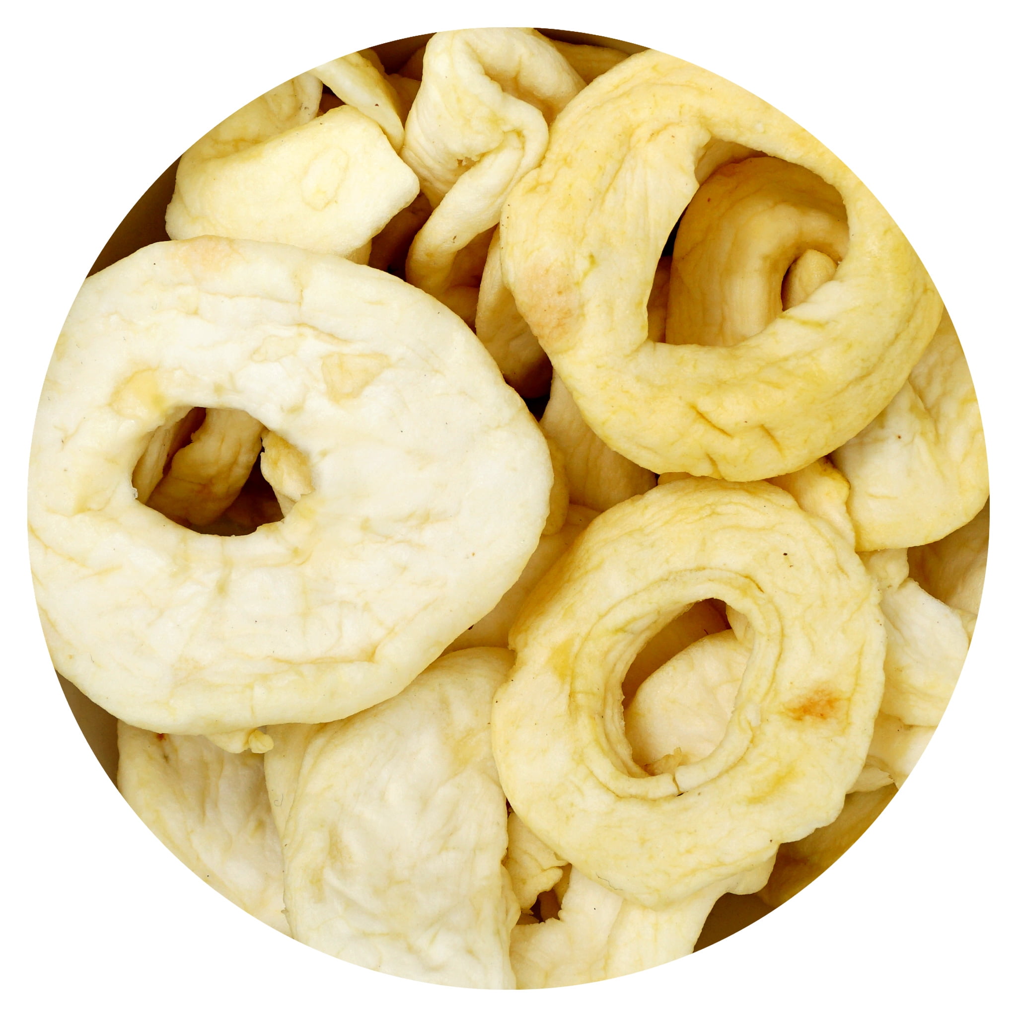 Dried Apples, 1 Pound Bag Dried Apple Slices, Dehydrated Apples Rings ...