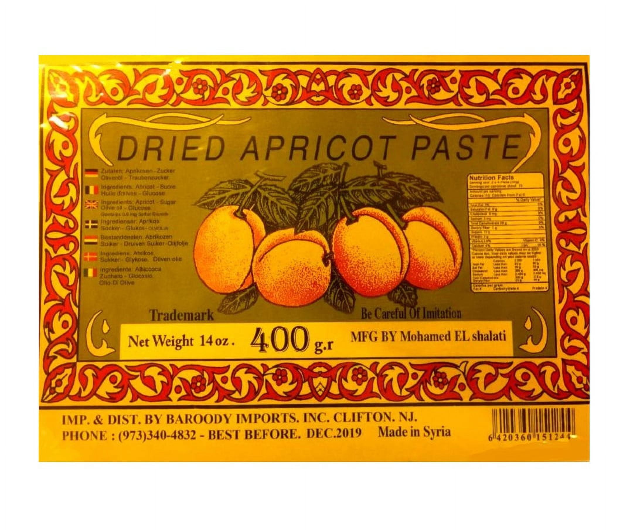 Dried Apricot Paste - 14oz/400g - قمر الدين مصفى 400 غرام - Walmart.com