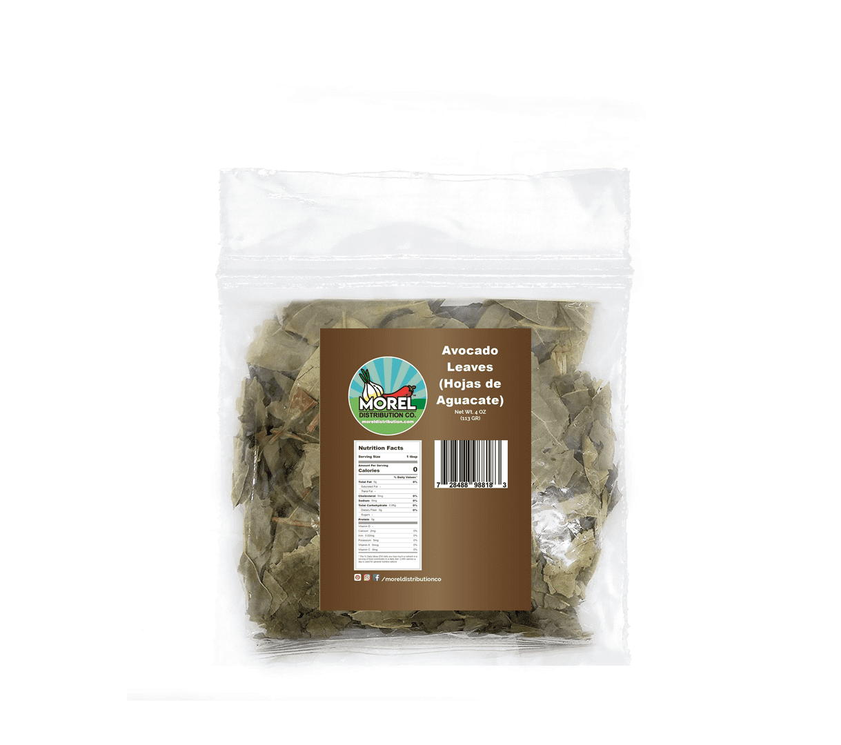 Dried Avocado Leaves, Hojas de Aguacate Seco, Avocado Leaves Tea: 4 oz ...