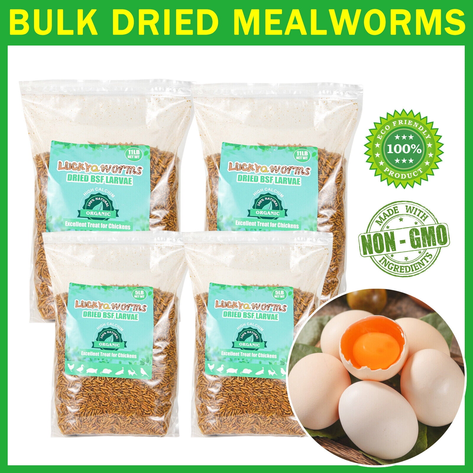 Dried Black Soldier fly Worm Non-GMO Natural Premium High Protein for ...