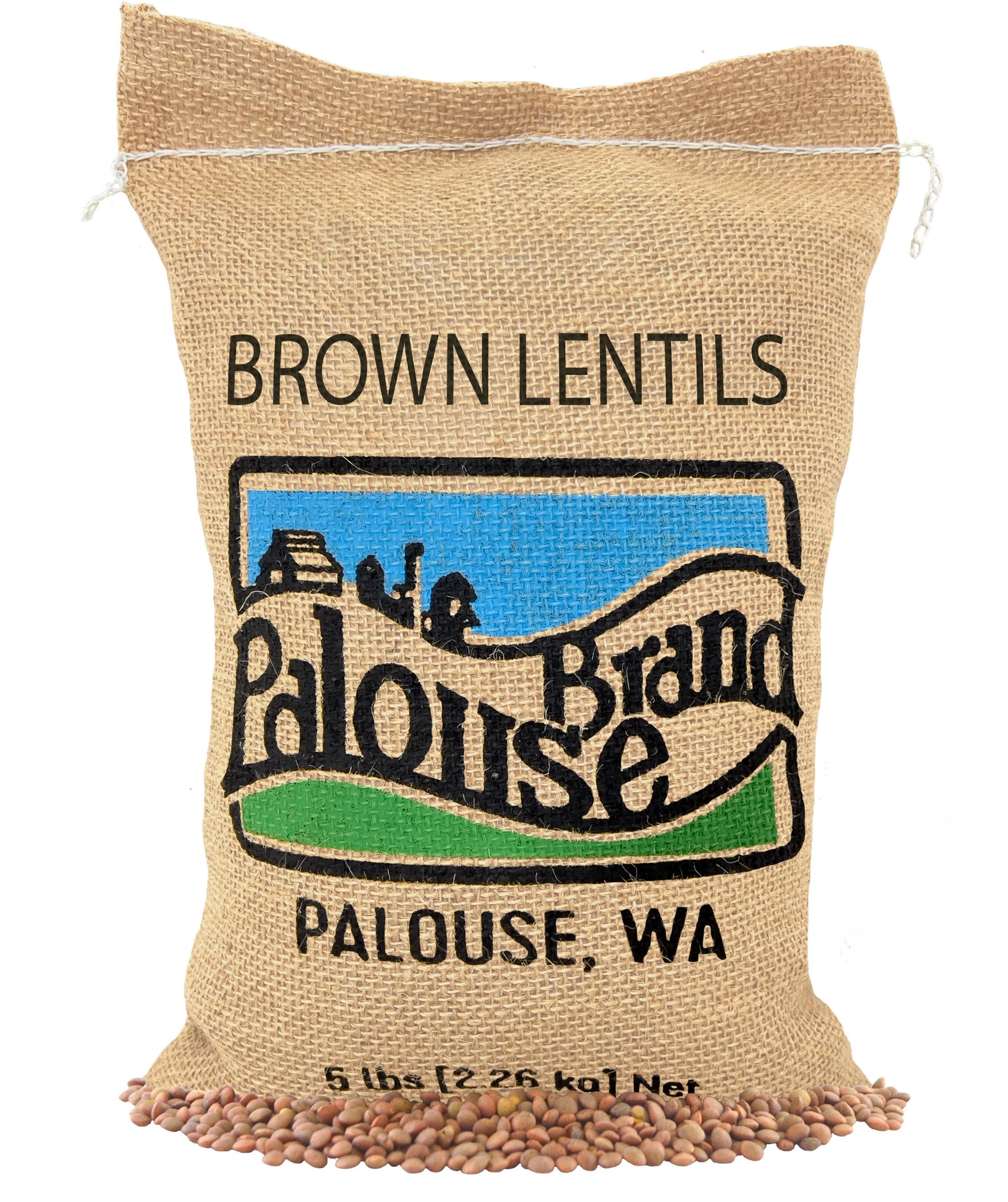 Dried Brown Lenitls, Palouse Brand, Non-GMO, 5 lbs - Walmart.com