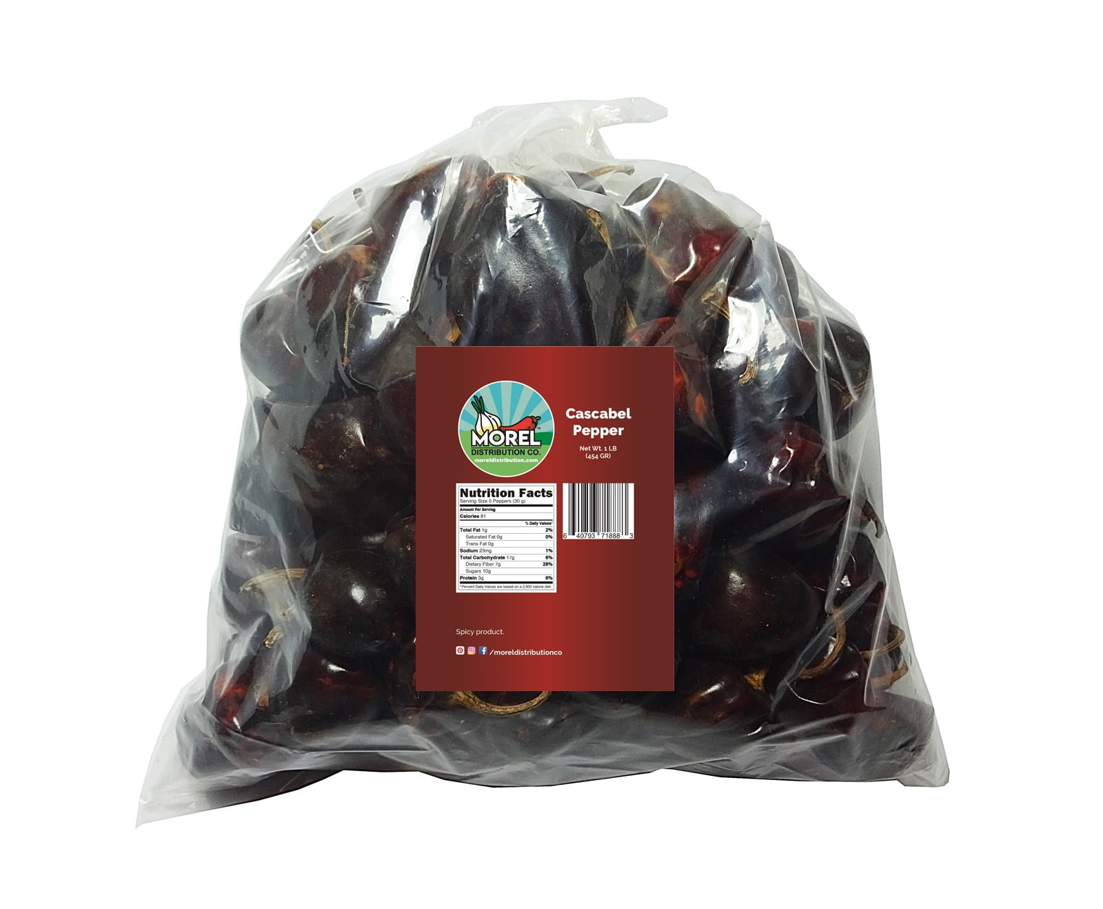 Dried Cascabel Chili Pepper (Chile Cascabel) 1 Lb - Walmart.com