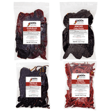 Free Shipping! 1400s Spices Dried Chile Peppers Bundle Guajillo Ancho ...