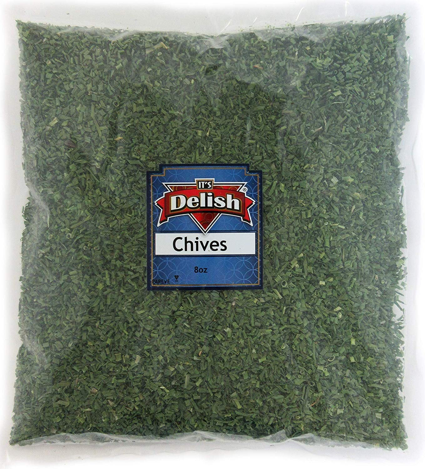 Its Delish All Natural Dried Chives, 8 Oz Half Pound Bag, Perfect Herb ...