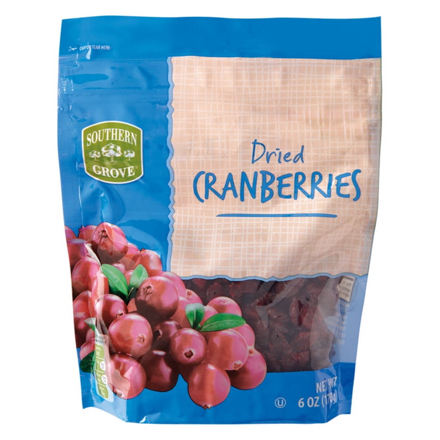 Southern Grove Dried Cranberries, 6 oz - Walmart.com