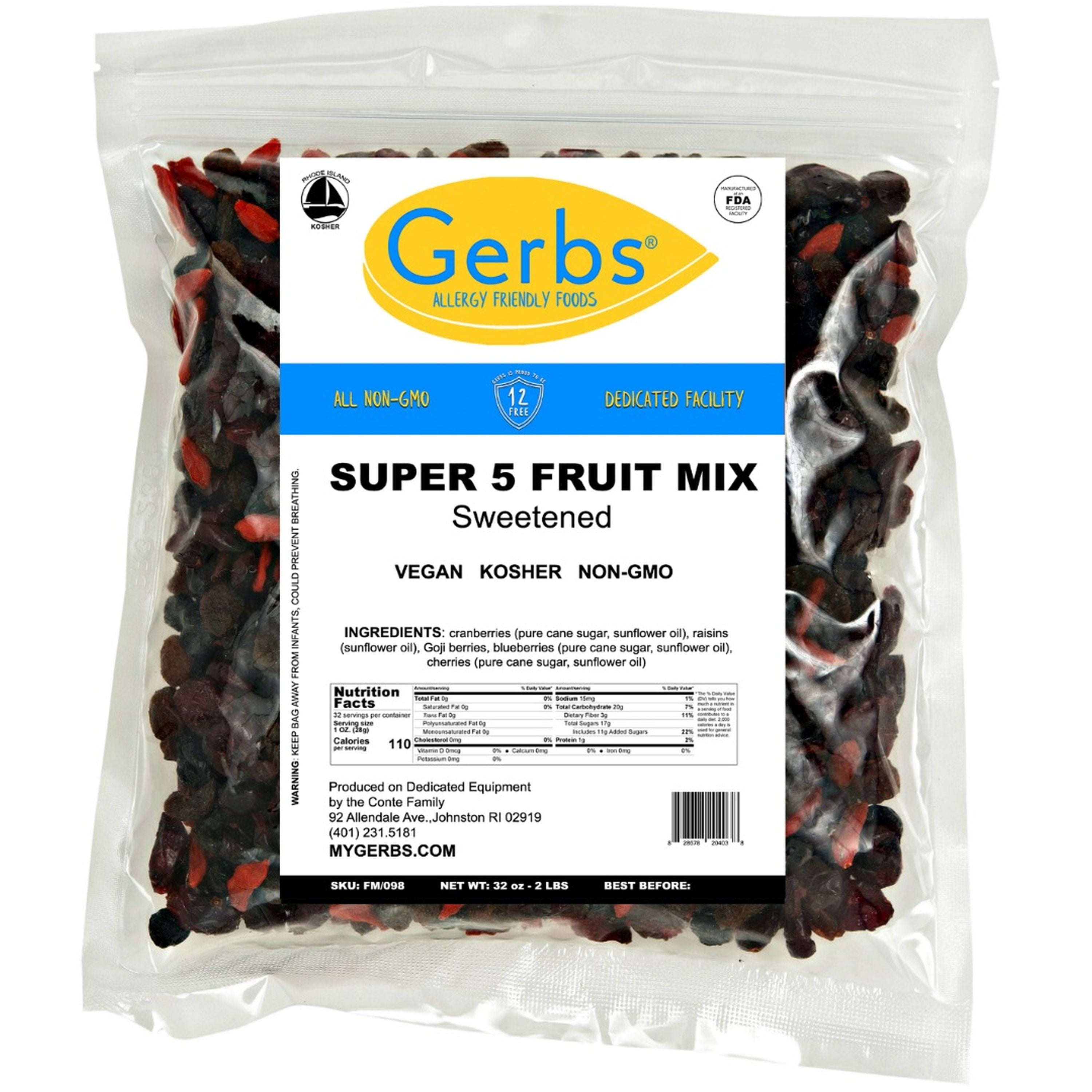 Dried Cranberries, Blueberries, Cherries, Goji Berry, & Raisin Fruit ...