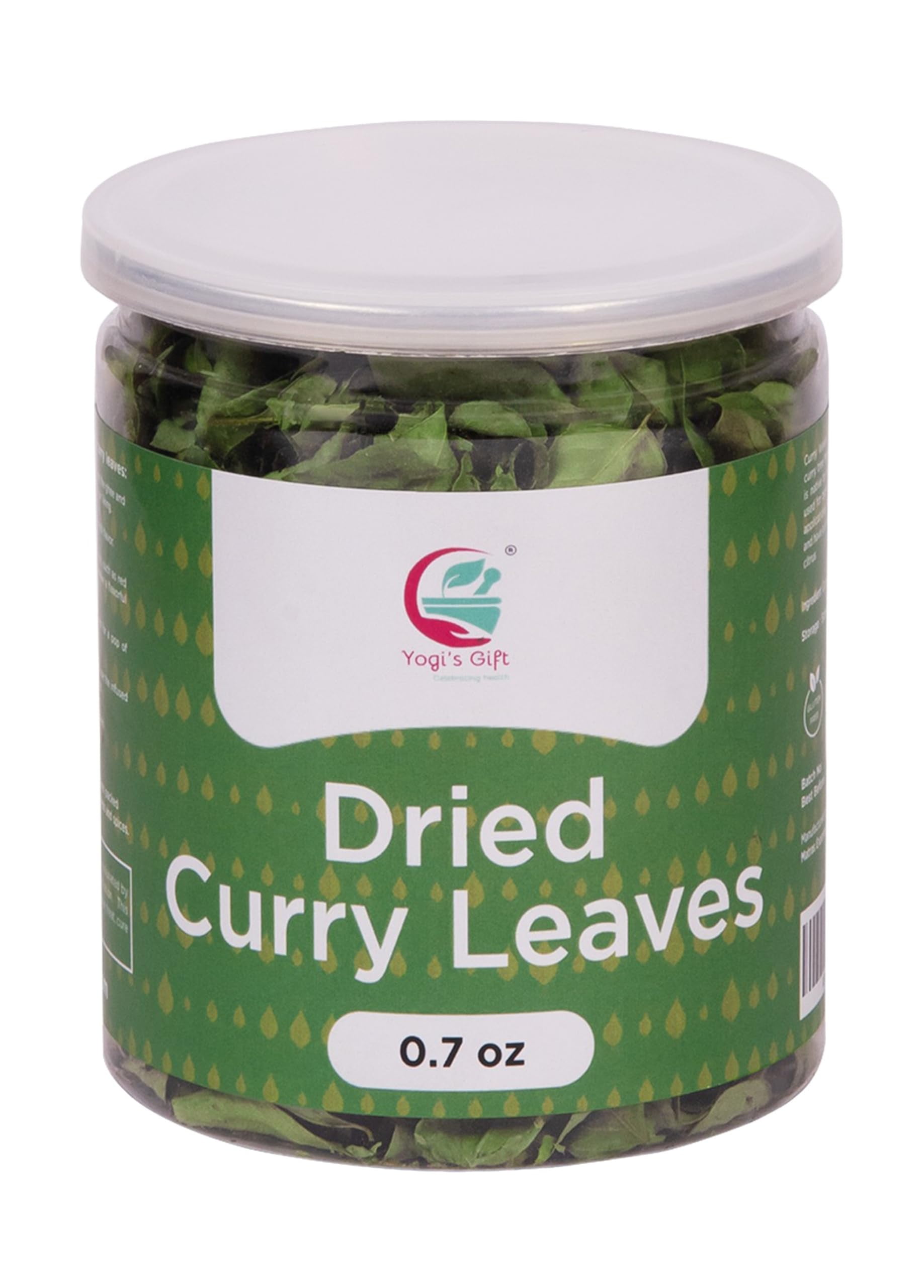 Dried Curry Leaves 0.7 BDF32 Oz (900+ Leaves) | Aromatic Flavor of ...