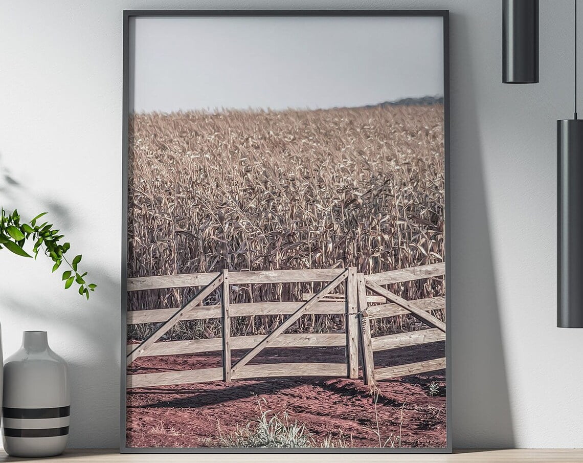 Bohemian Dried Blooms Poster, Poster, Poster Print, Wall Decor ...