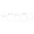 Dried Flower Bookmark Kit Pressed Flowers DIY Craft Transparent Page ...