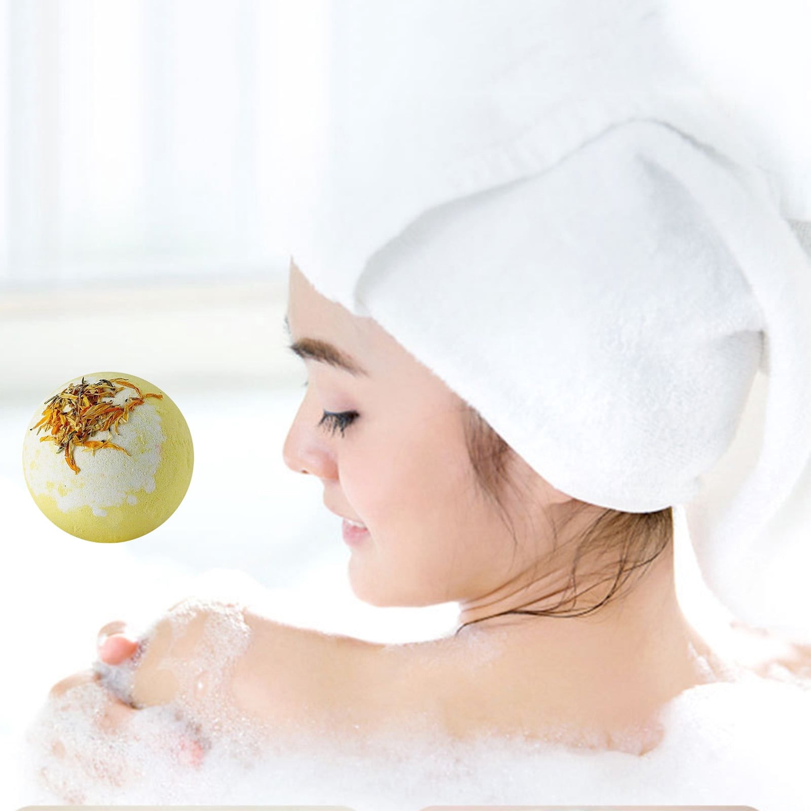 Dried Flower Bubble Bath Balls 100g Oil Bath Balls Bath Bombs Bath Bath ...