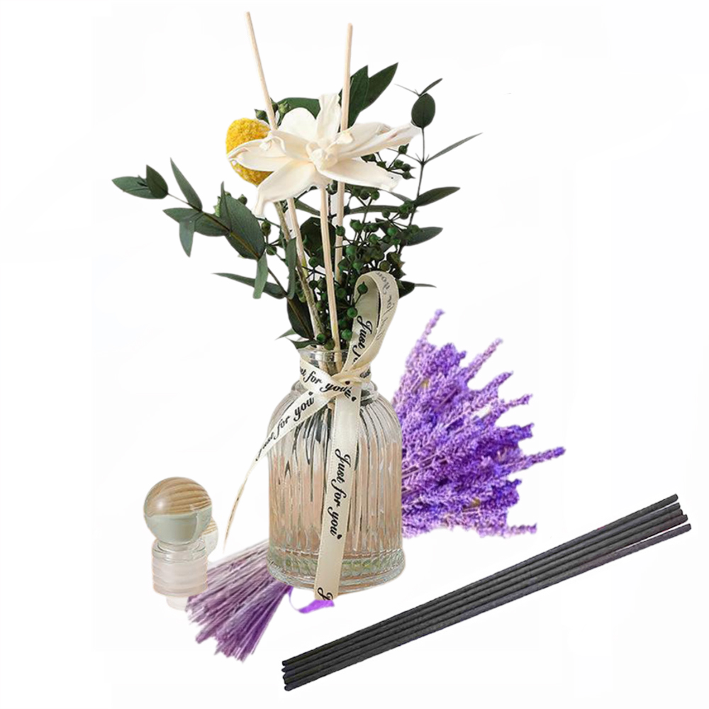 Wsrrdrecvhi Reed Diffuser Set 50ml Rattan Tea Fragrance Diffuser