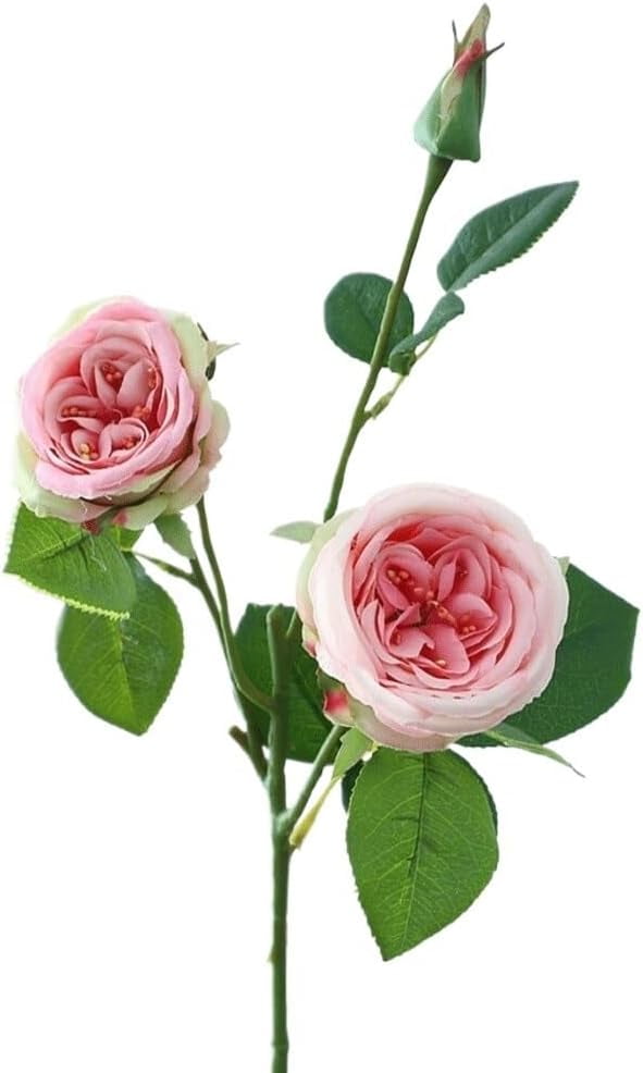 Dried Flower bouquet Bright rose stems, 5 artificial bouquets, suitable ...