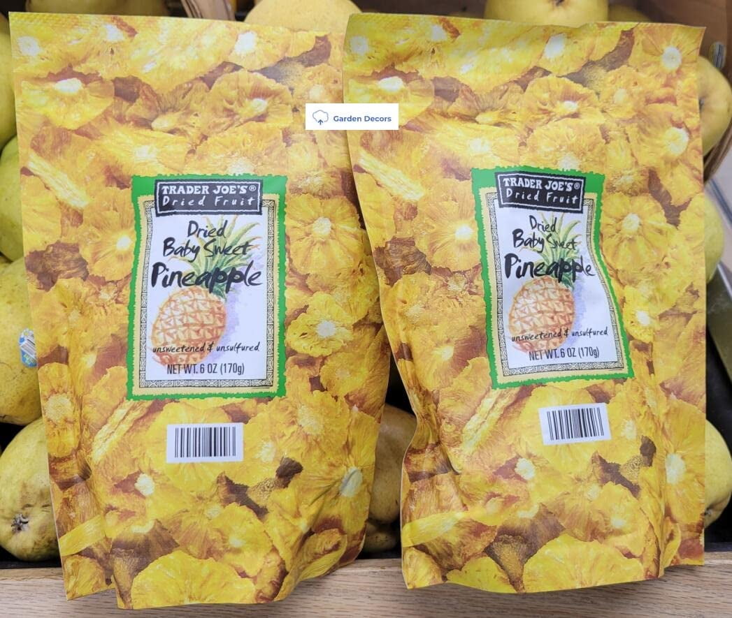 Dried Fruit Dried Baby Sweet Pineapple Unsweetened & Unsulfured 6oz 170g (Two Bags) - Walmart.com