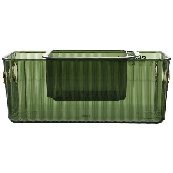 Dried Fruit Food Storage Box Double Layer Compartments Snack Case with ...