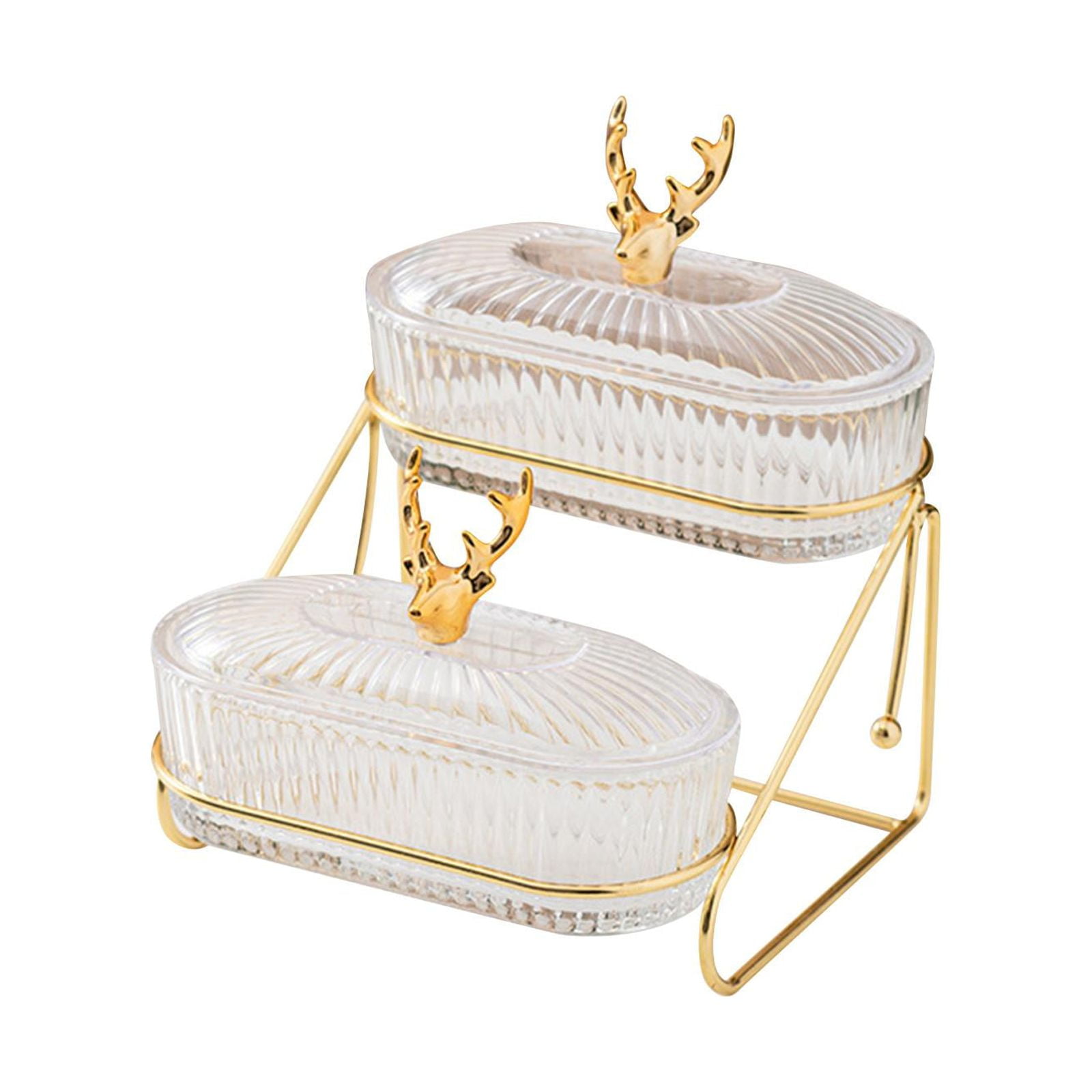 Dried Fruit Salad Plate Appetizer Tray Home Decorative with Rack ...