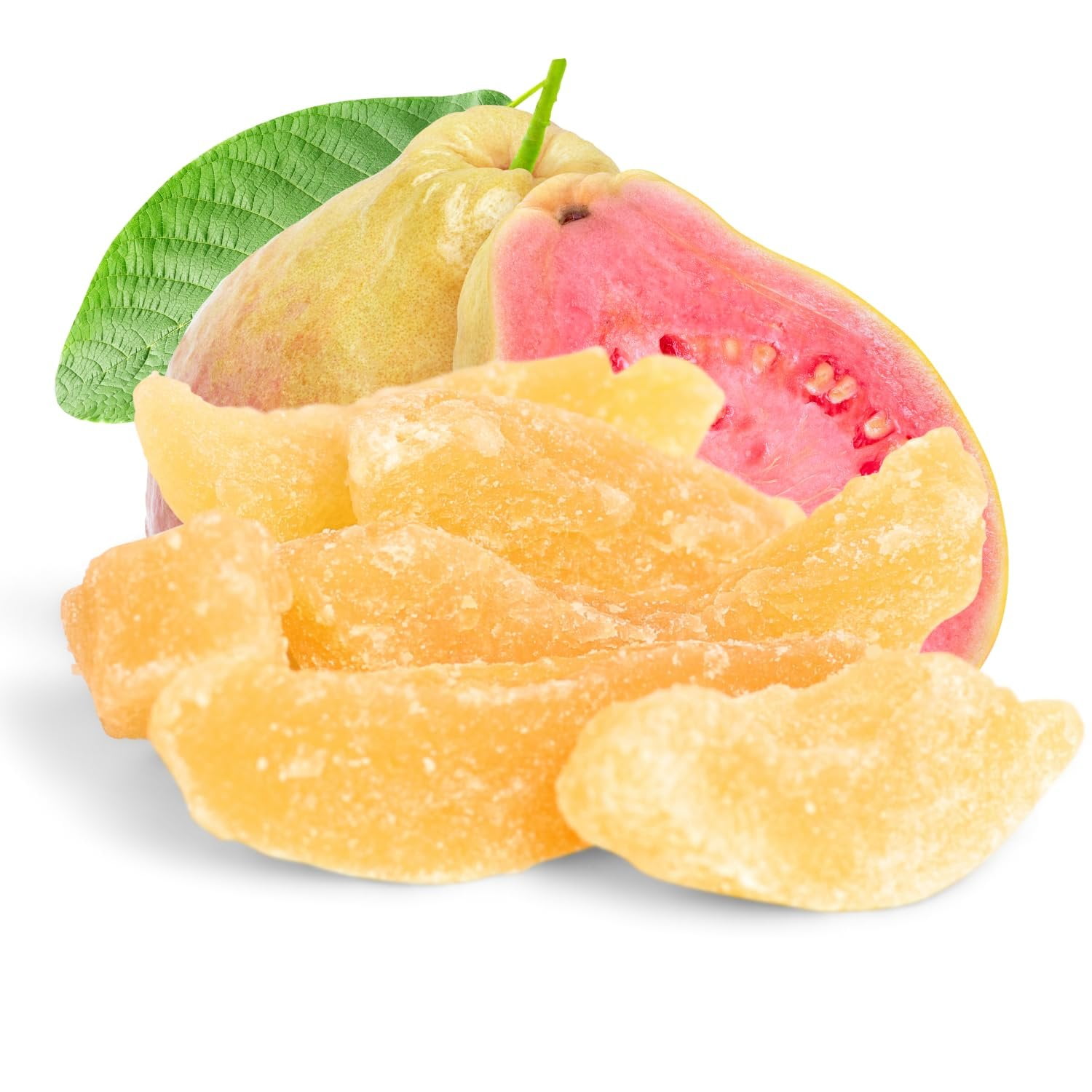Its Delish Dried Guava Slices, 1 lb Bulk Bag, Vegan Kosher Fruit Snack ...