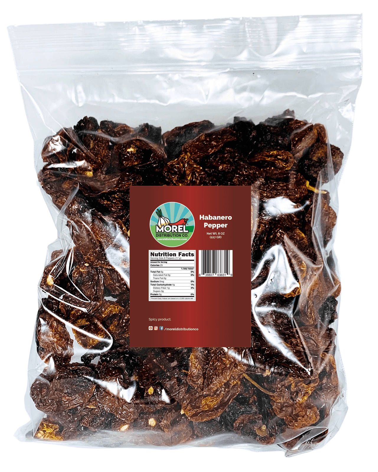 Dried Habanero Pepper (Chile Habanero) 8 oz - Walmart.com