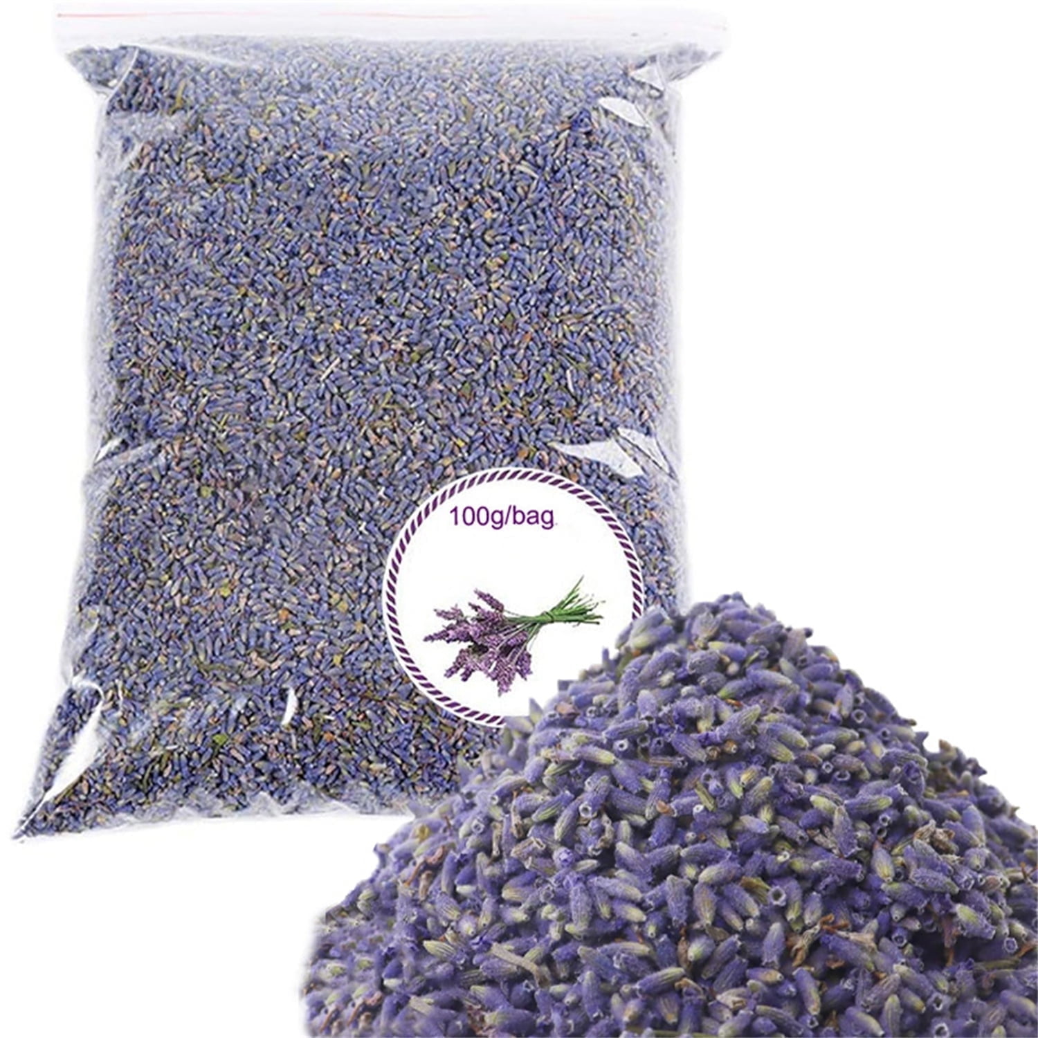 Dried Lavender Flower Buds,Bexikou Natural Lavender Dried Buds for ...