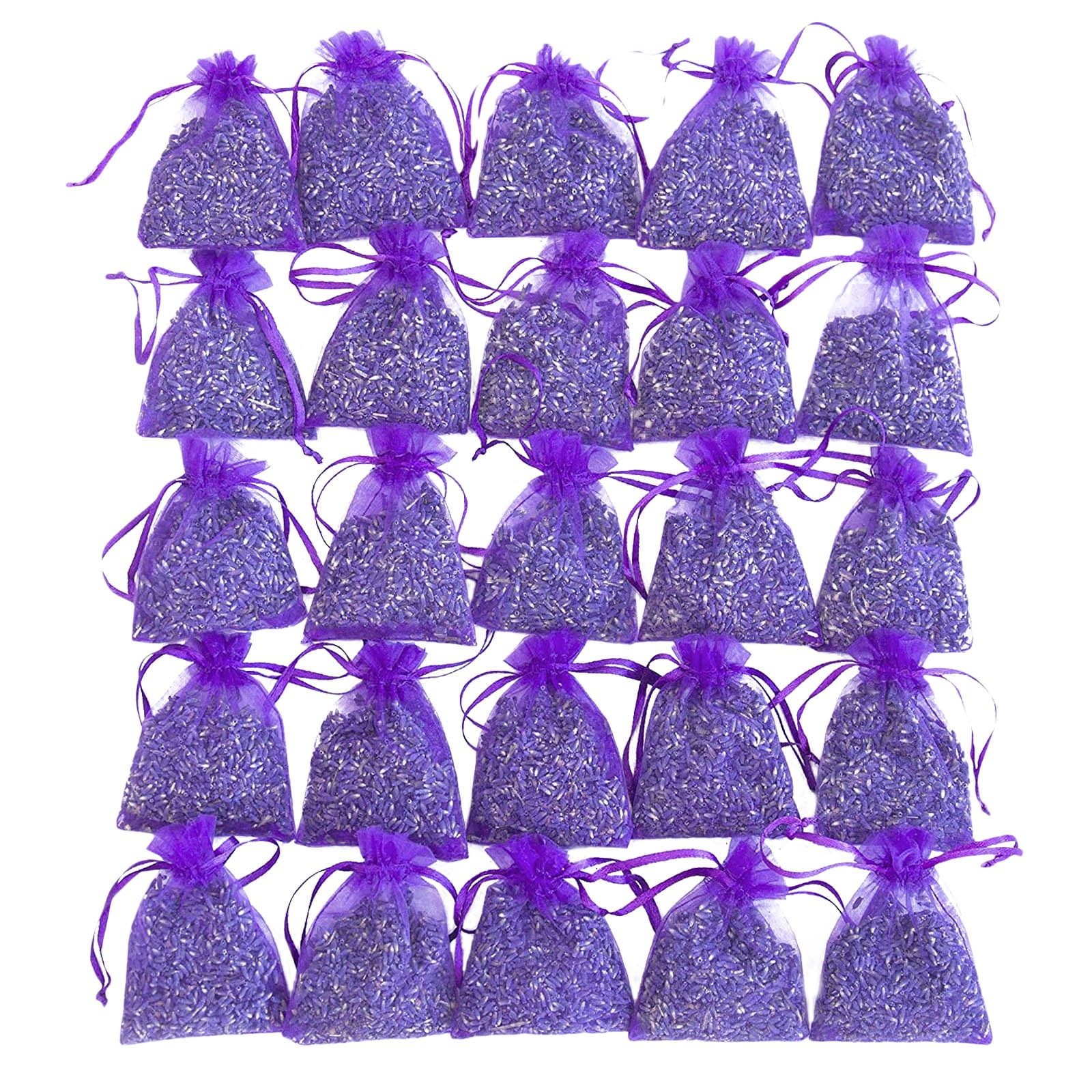 Dried Lavender Flower Sachets - Aromatic Fragrance for Drawers, Closets ...