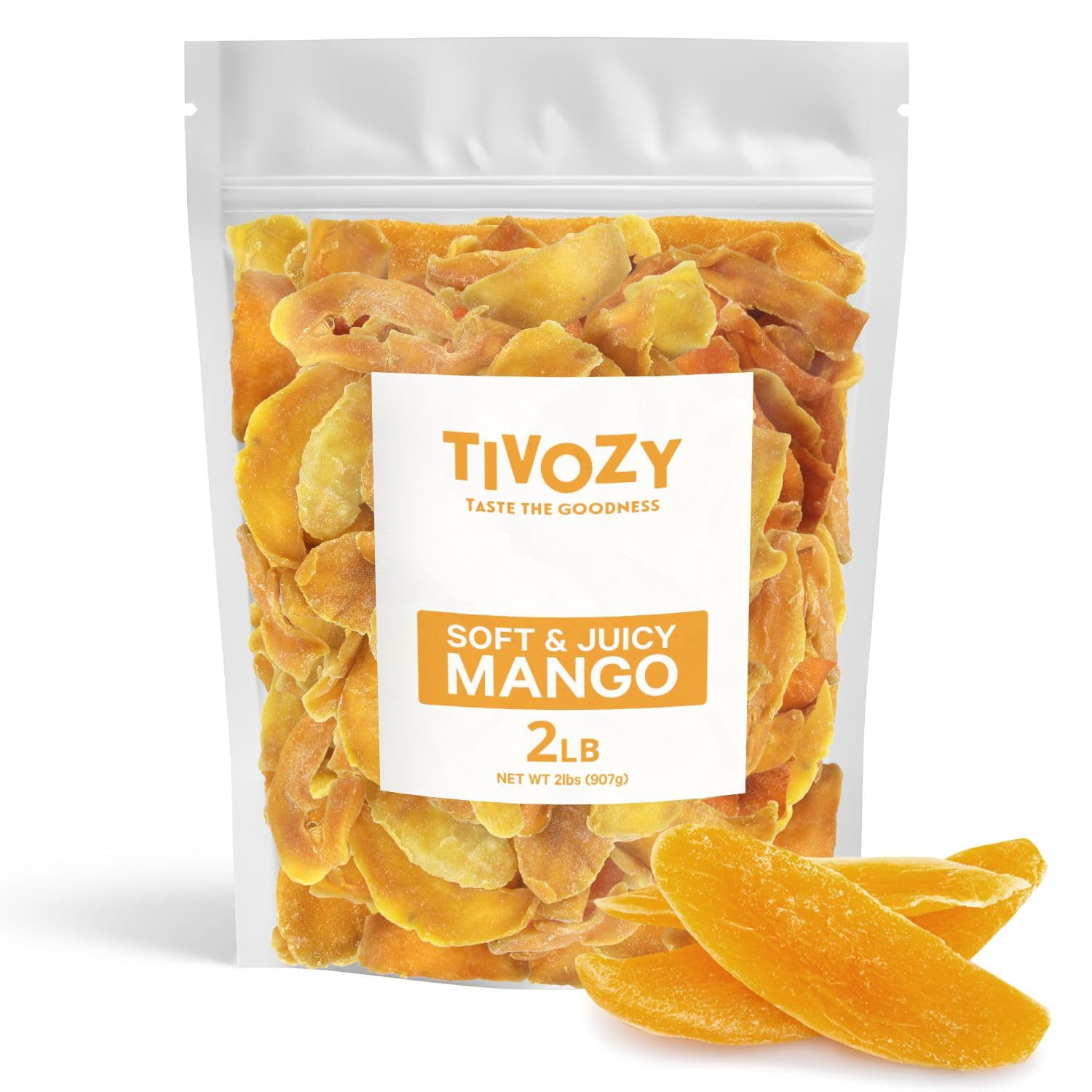 Dried Mango Slices - Soft & Juicy Sweet Dried Mango Slices Healthy ...