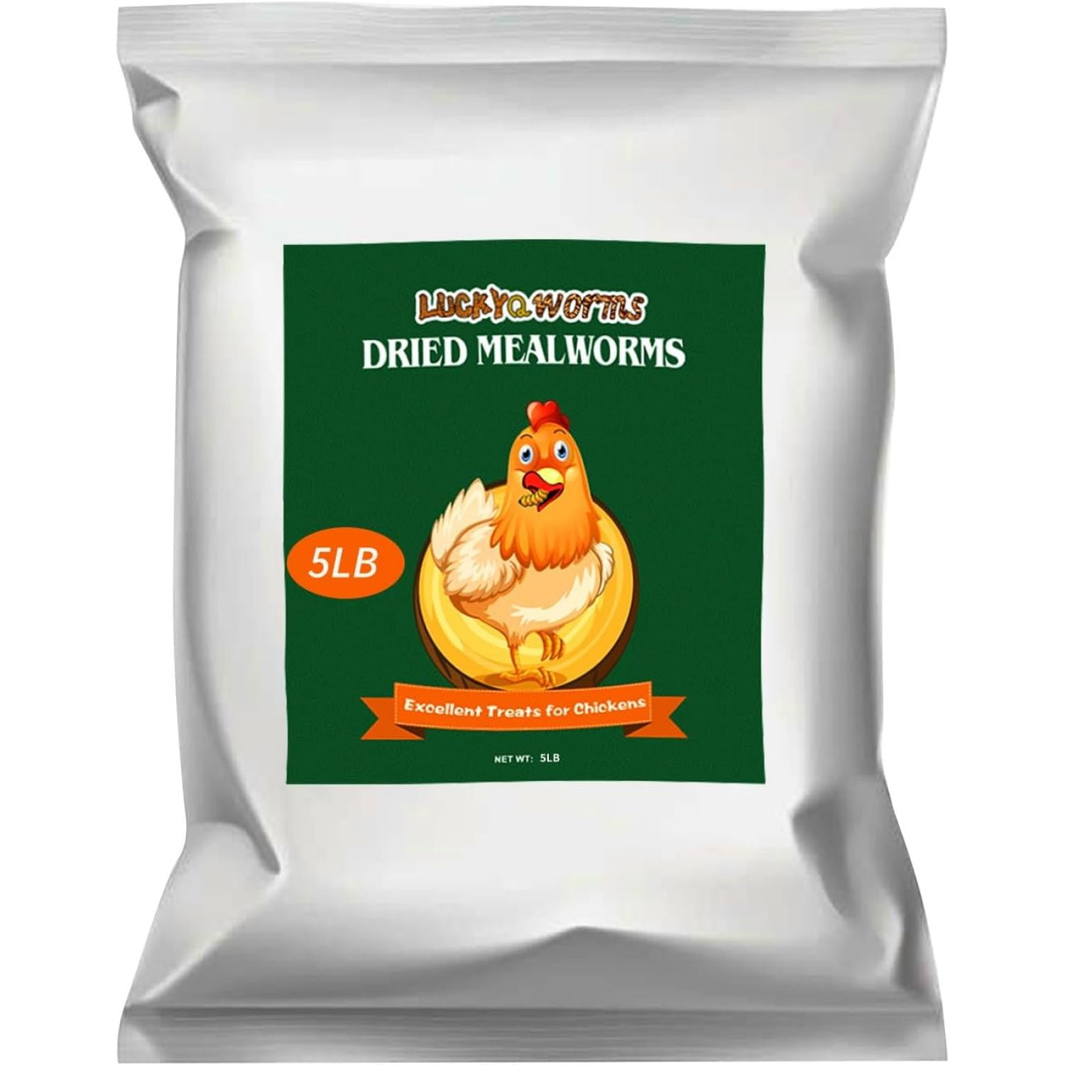 Dried Mealworms 5Lbs, High-Protein Bulk Mealworms, 100% Non-GMO ...