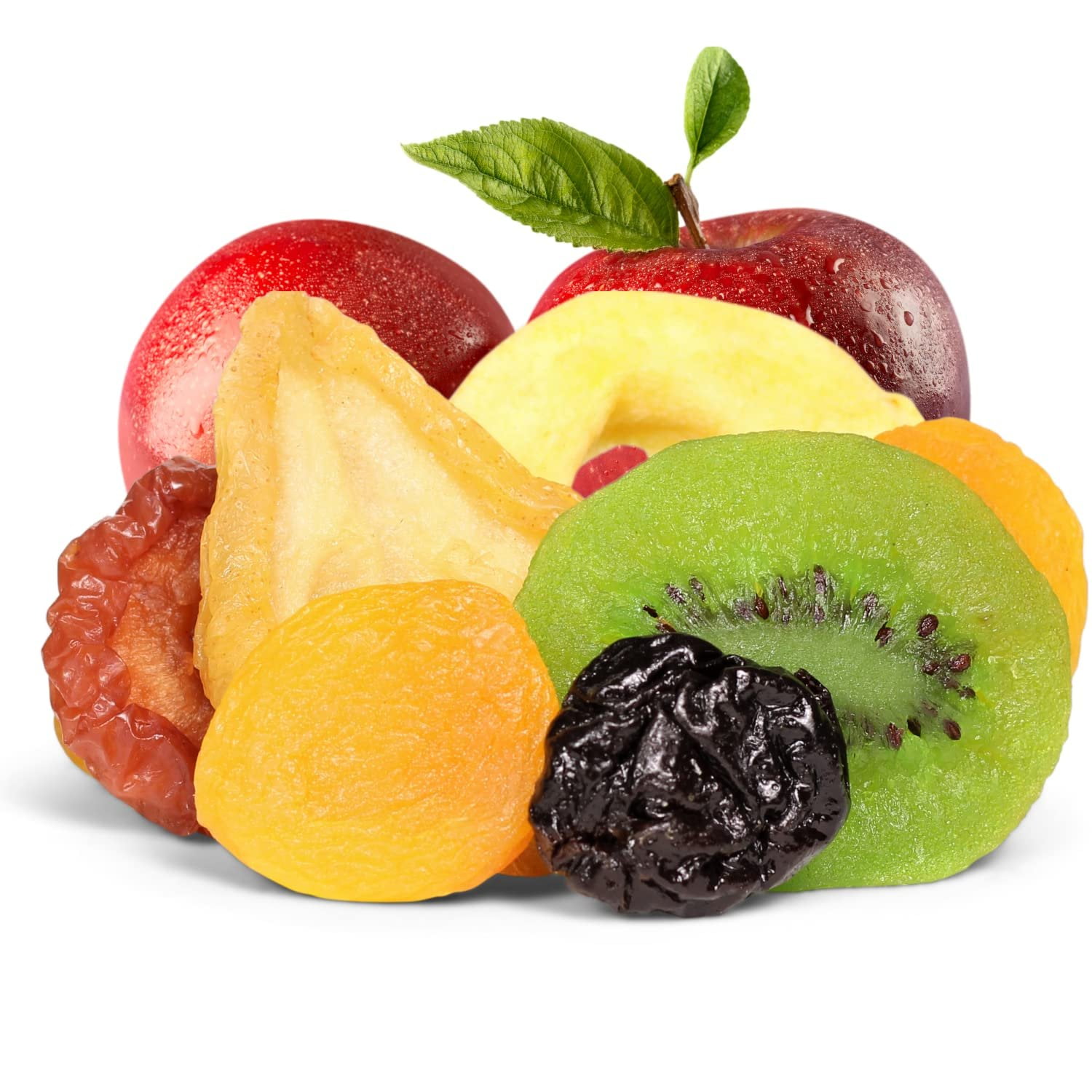 It's Delish Organic Dried Mixed Fruit Snack Mix, Large 10 lbs Container ...