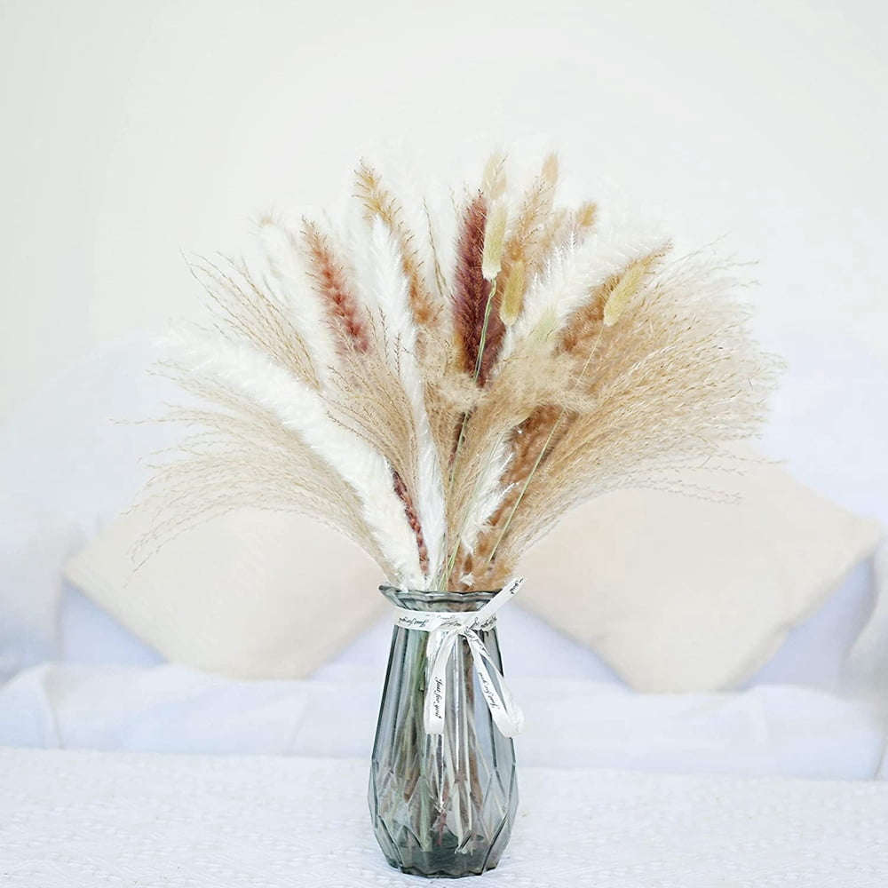 Dried Pampas Grass Bouquet, Natural Dried Flower Bouquet, Boho Home ...