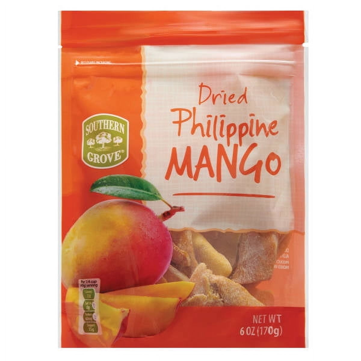 Southern Grove Dried Philippine Mango, 6 oz - Pack of 2 - Walmart.com