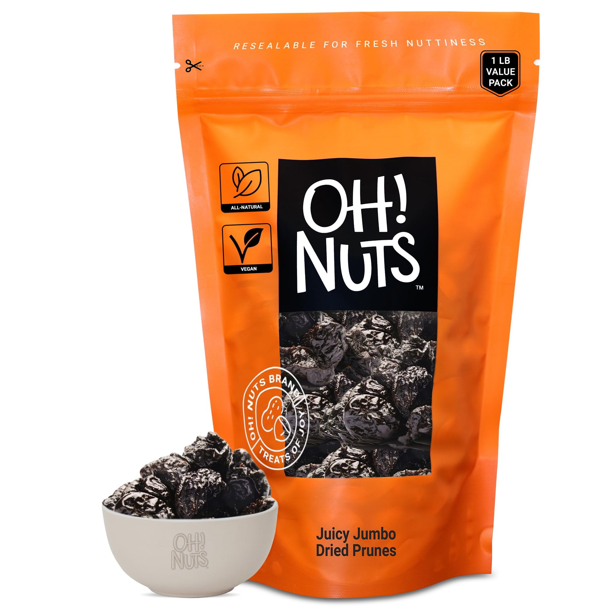 Dried Prunes Pitted | DPF11 1 lb - Dried Fruit Jumbo | No Sugar Added ...