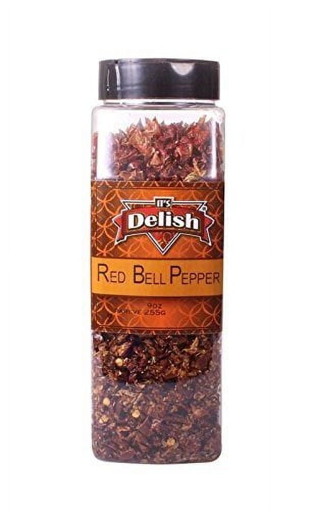 Dried Red Bell Peppers By It's Delish, Large Jar - Walmart.com