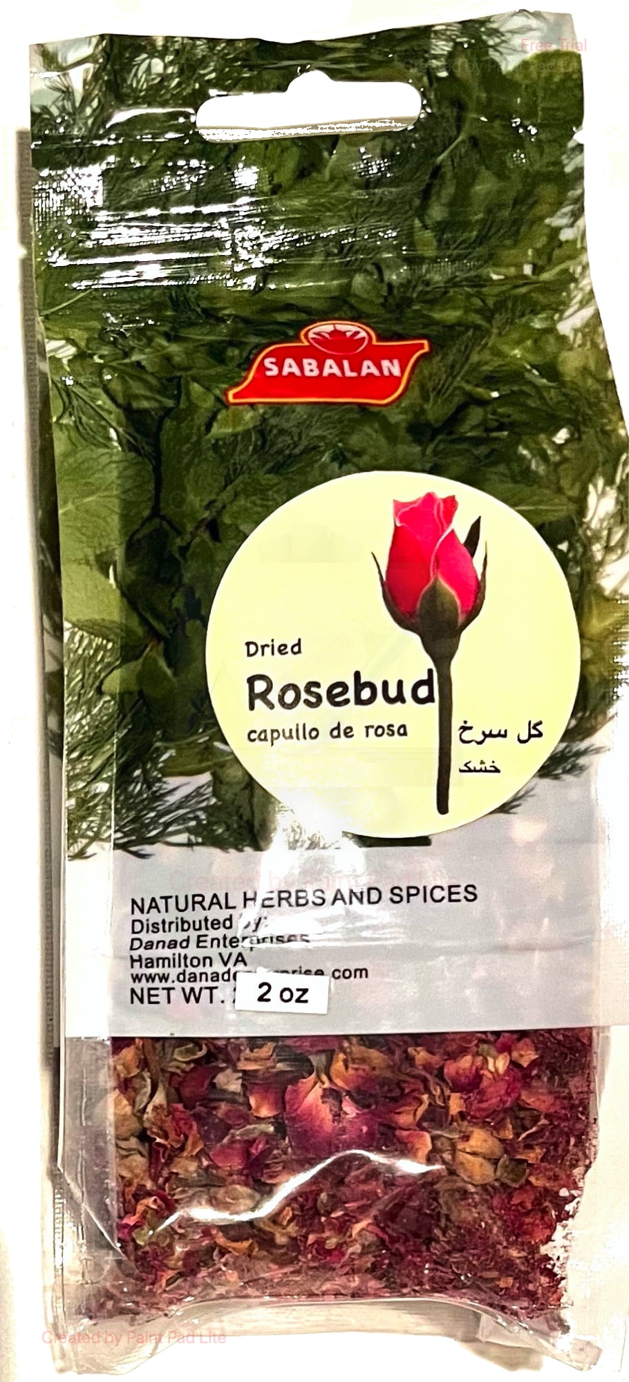 Walmart's Natural Herbal Tea with Dried Red Rose Buds, 2 oz - Walmart.com