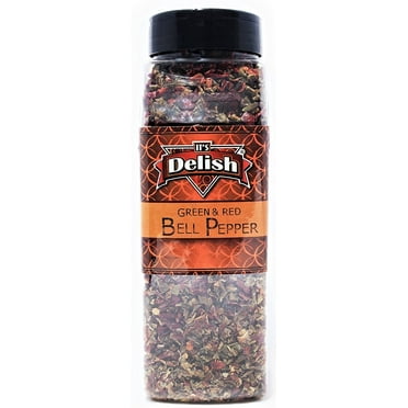 It's Delish Dried Red and Green Bell Peppers Mix, 16 Oz, Chopped ...