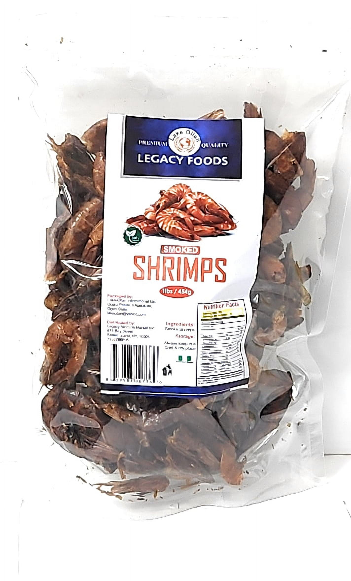 Dried Smoked Shrimps 1lbs/454g. - Walmart.com