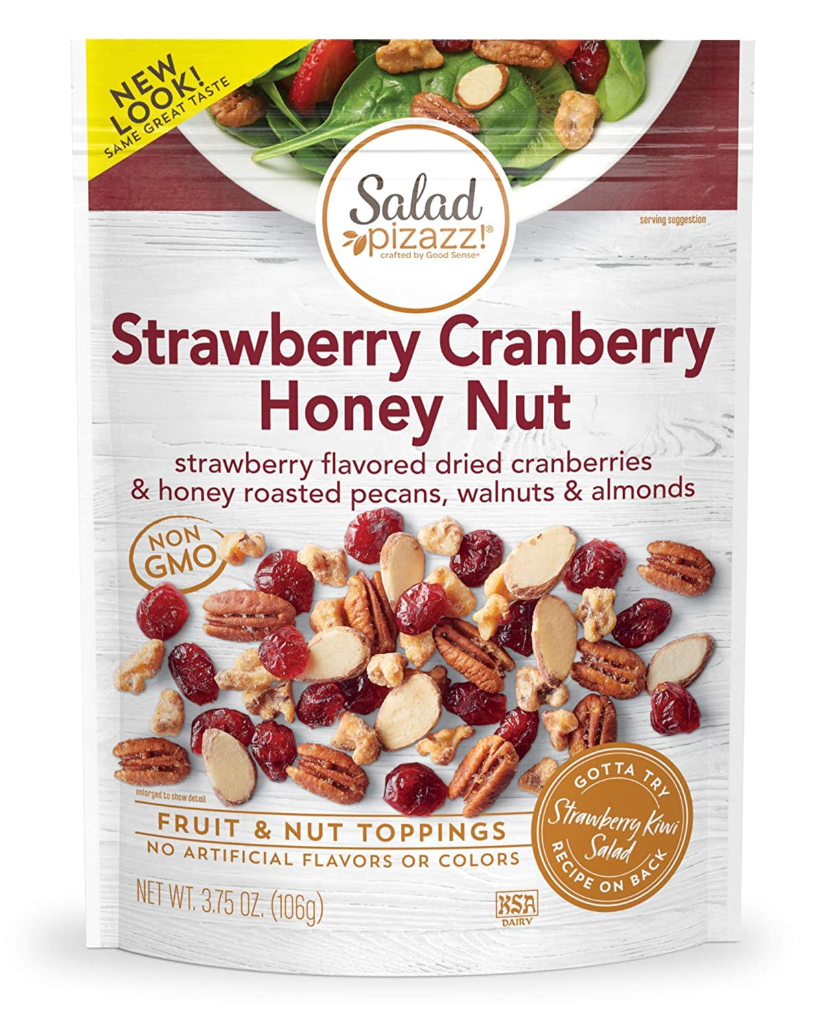 Dried Strawberry Flavored Cranberries & Honey Roasted Pecans, Walnuts ...