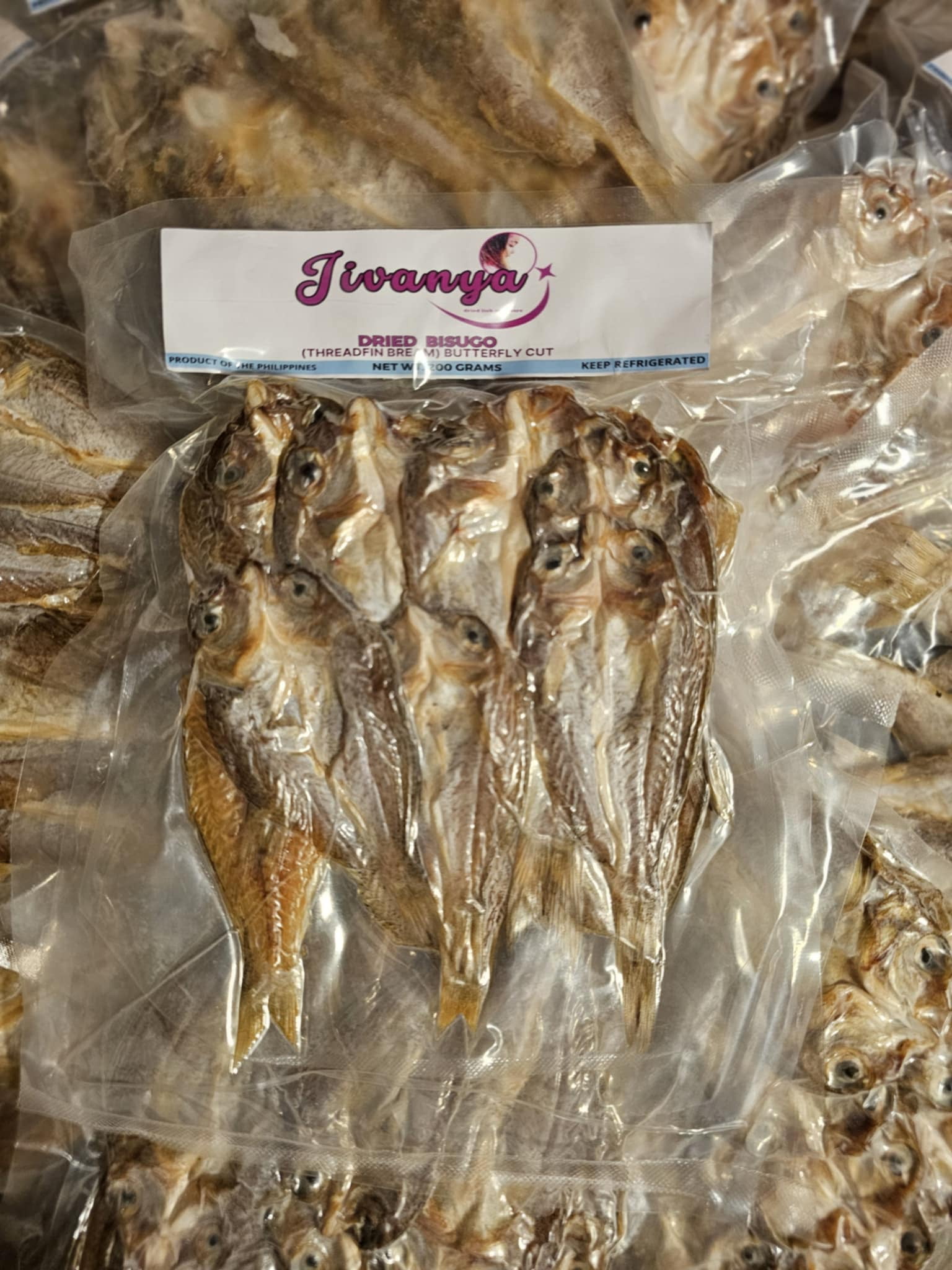 Dried Threadfin Bream (Bisugo) Pure Butterfly Cut 200 grams - Walmart.com
