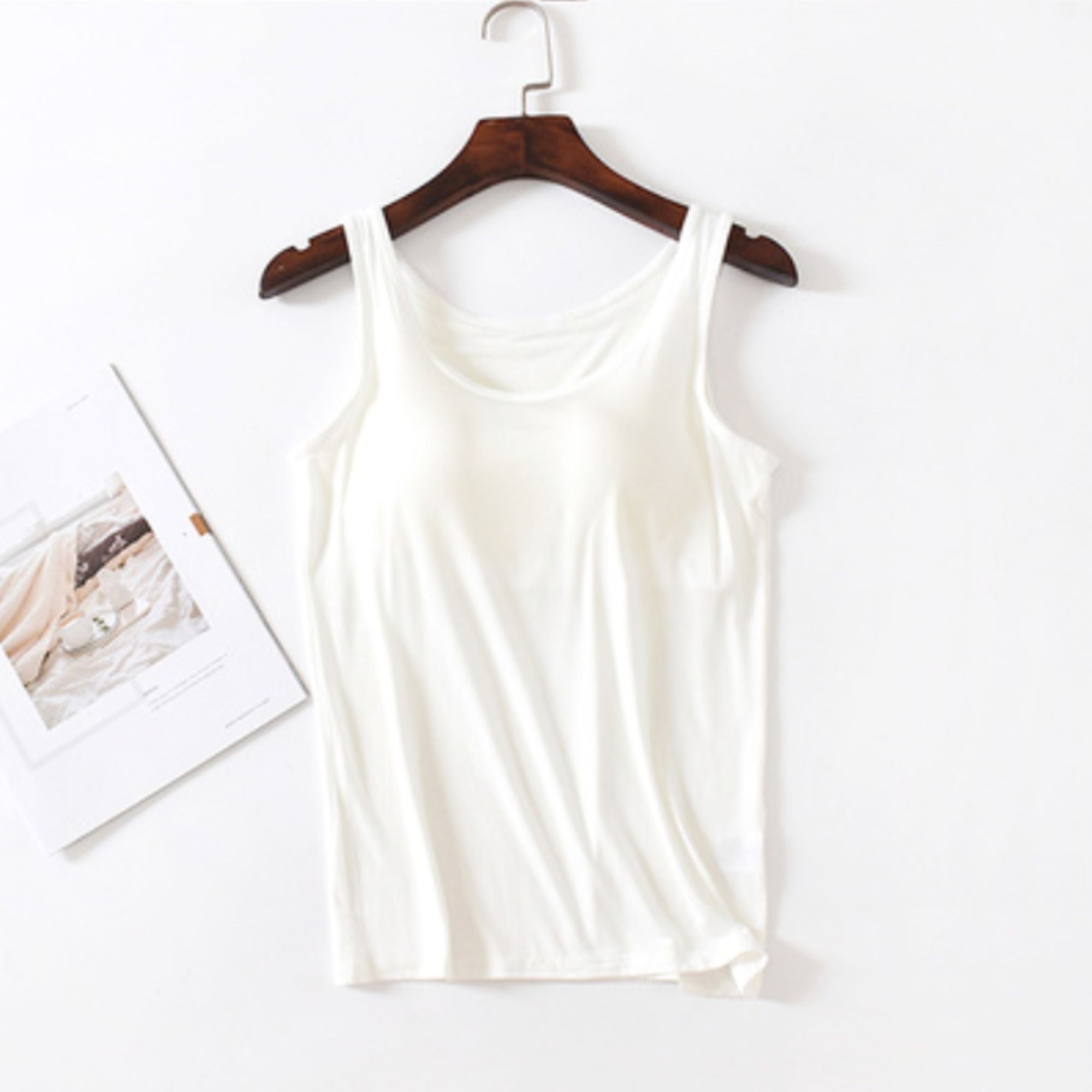 DrifWoo Modal Lounge Tank Top for Women Adjustable Straps Lightweight ...