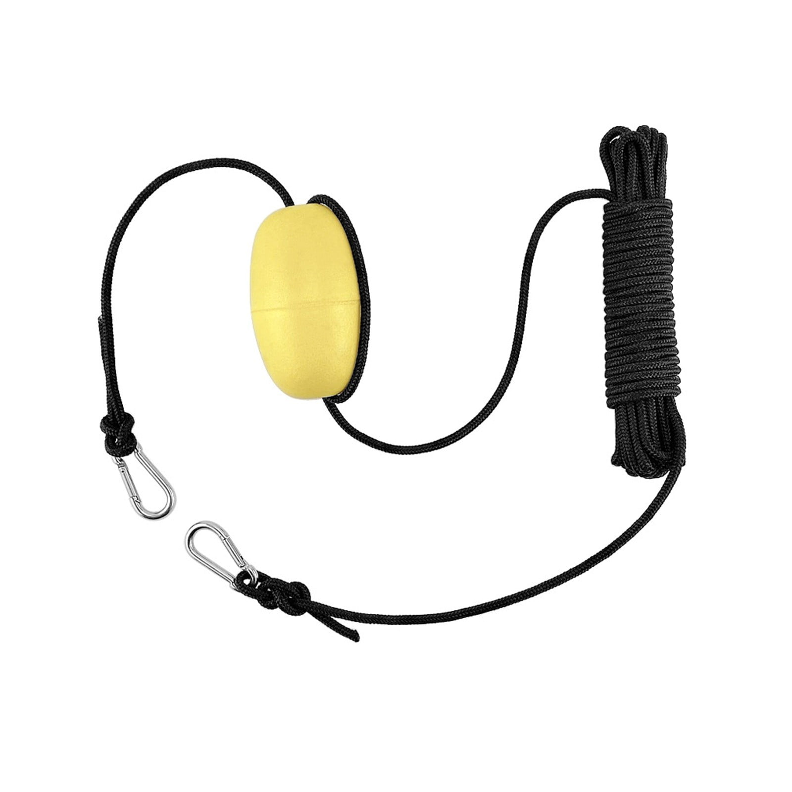 Drift Anchor Tow Rope - 30 Feet Nylon Cord, with PVC Float and ...