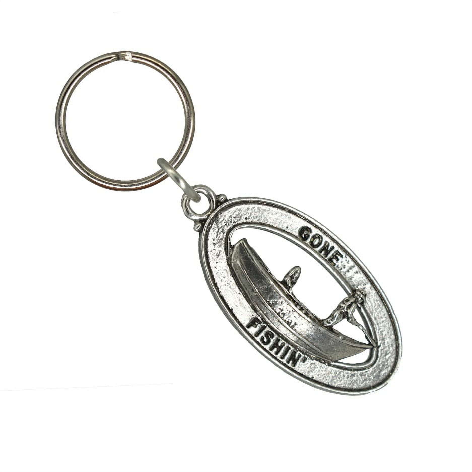 Drift Boat Keychain, Fisherman, Nautical, Fishing, Row Boat, Lake, Key ...