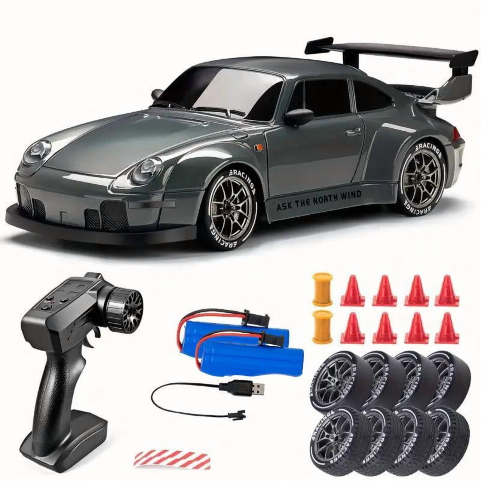 RC Drift Car – 1:24 Scale 4WD Remote Control Racing Car with 2.4GHz & 12.4mph Speed - Walmart.com