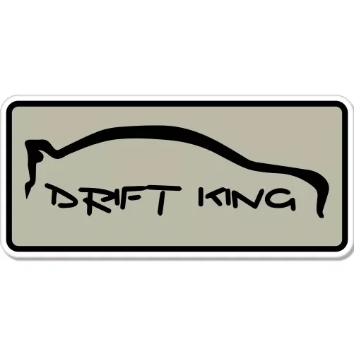 Drift King Driving Racing Drifting Sticker Decal Phone Decal Water ...