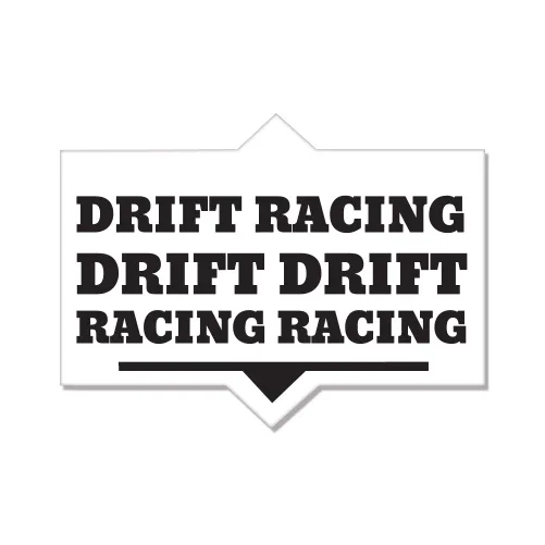 Drift Racing Drift Drift Racing Sticker Decal Phone Decal Water Bottle ...